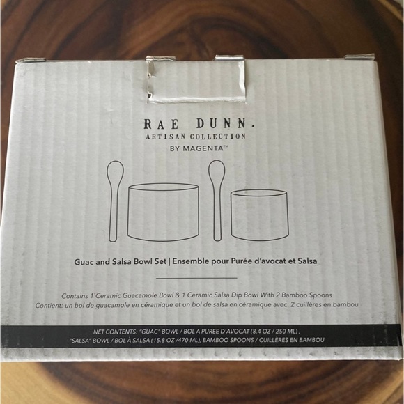 Rae Dunn | Dining | Rae Dunn Salsa And Quac Bowl Set | Poshmark
